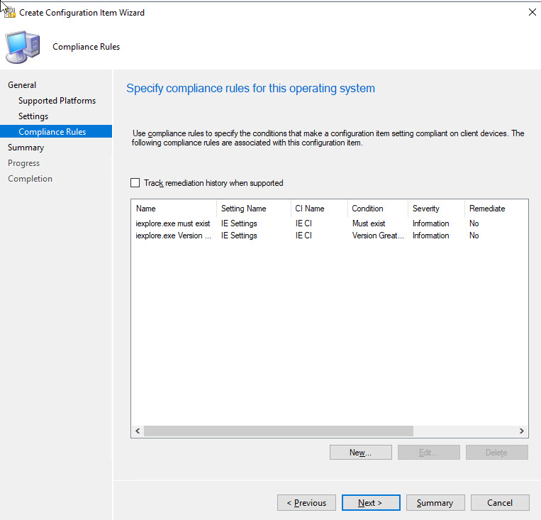 SCCM Series: 30. Compliance Setting in SCCM - Henry's Blog