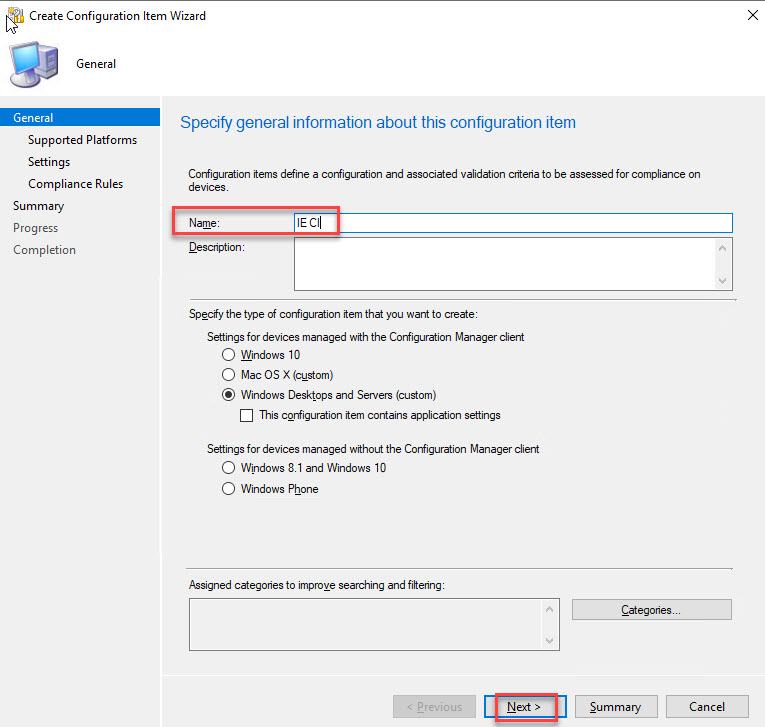 SCCM Series: 30. Compliance Setting in SCCM - Henry's Blog