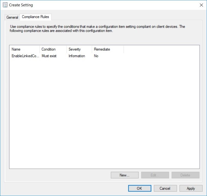 SCCM Series: 30. Compliance Setting in SCCM - Henry's Blog