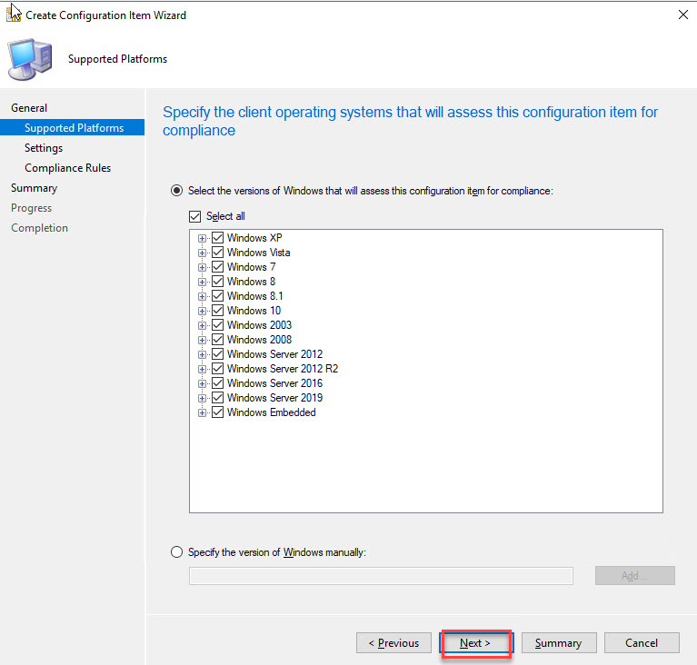 SCCM Series: 30. Compliance Setting in SCCM - Henry's Blog