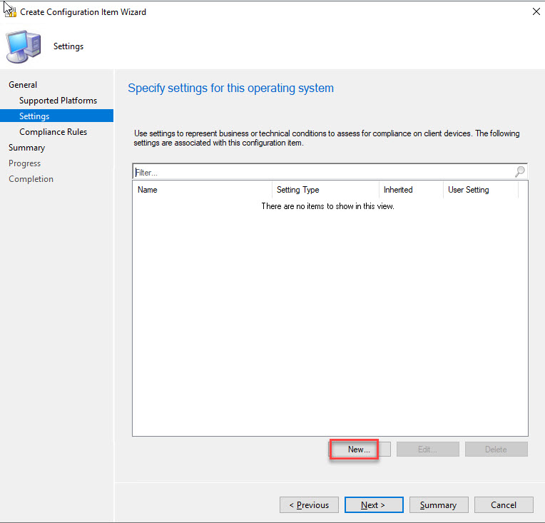 SCCM Series: 30. Compliance Setting in SCCM - Henry's Blog