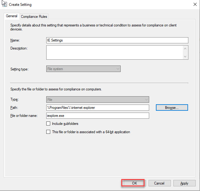 SCCM Series: 30. Compliance Setting in SCCM - Henry's Blog