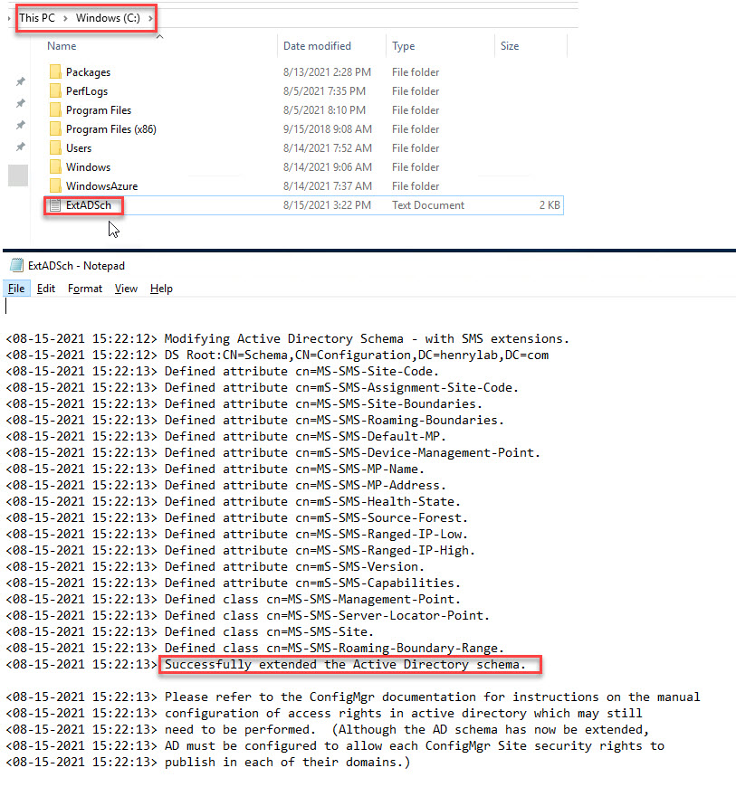 SCCM Series: 8. Create System Management Container, Extend Schema ...